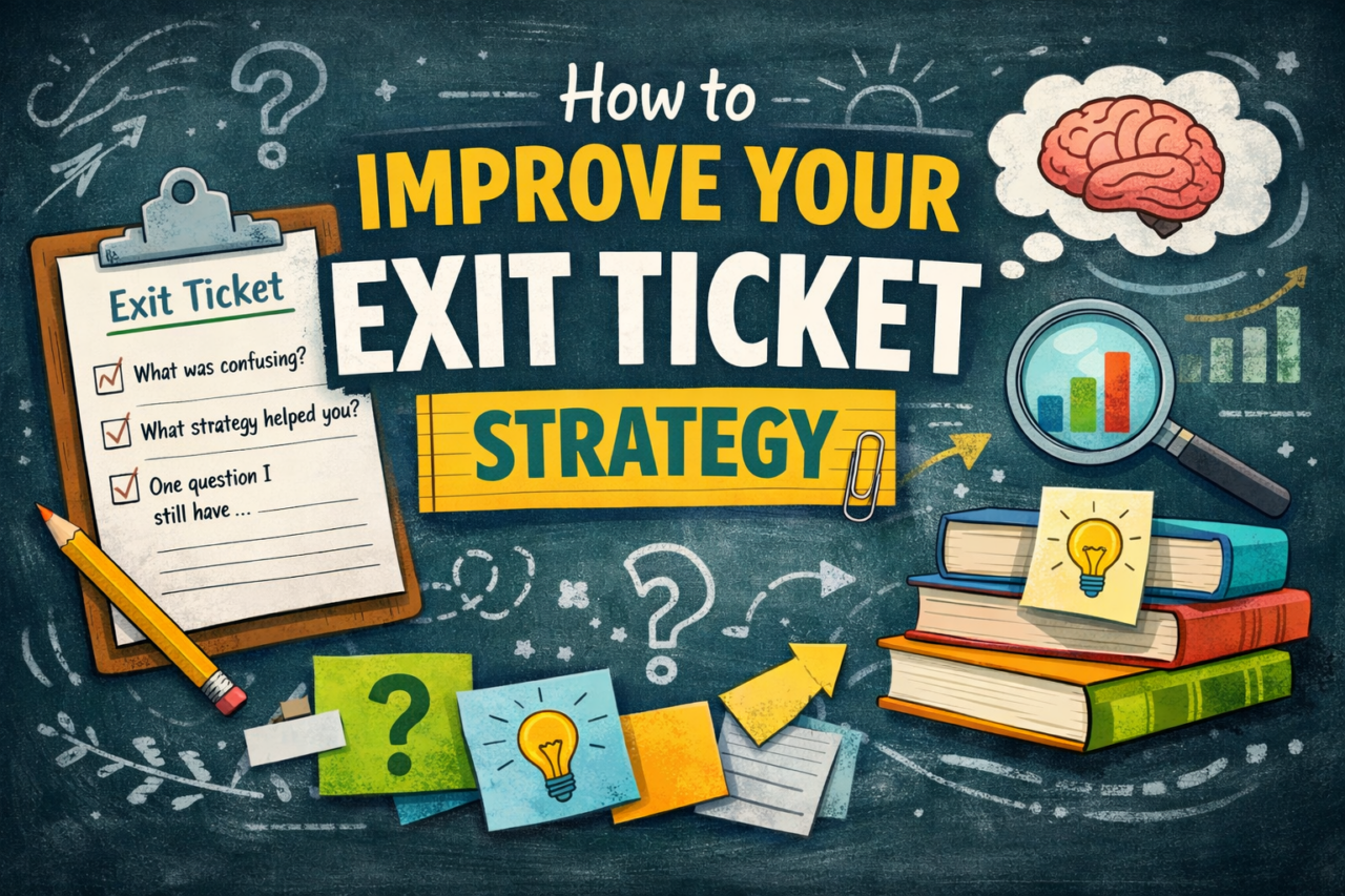 How To Improve Your Exit Ticket Strategy - Visionary Teaching